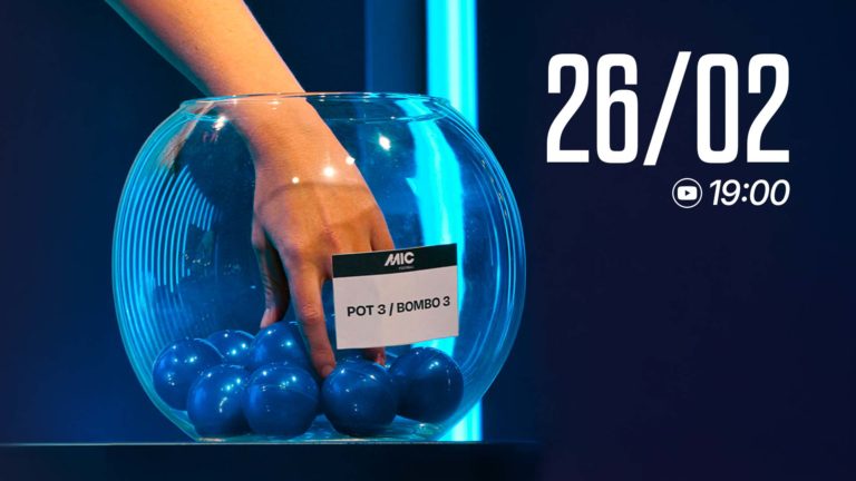 Today is the day! Follow the MICFootball 2026 draw live